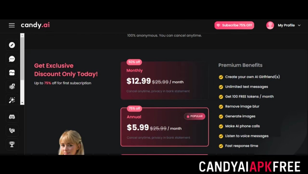 Candy AI APK + Mod v2.1.36 [Free, Premium Accounts] for Android